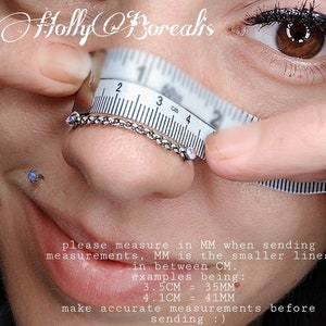 CELESTIAL MOON Nose Chain - Etsy