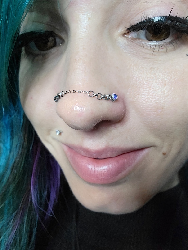 KING OF SWORDS Nose Chain - Etsy