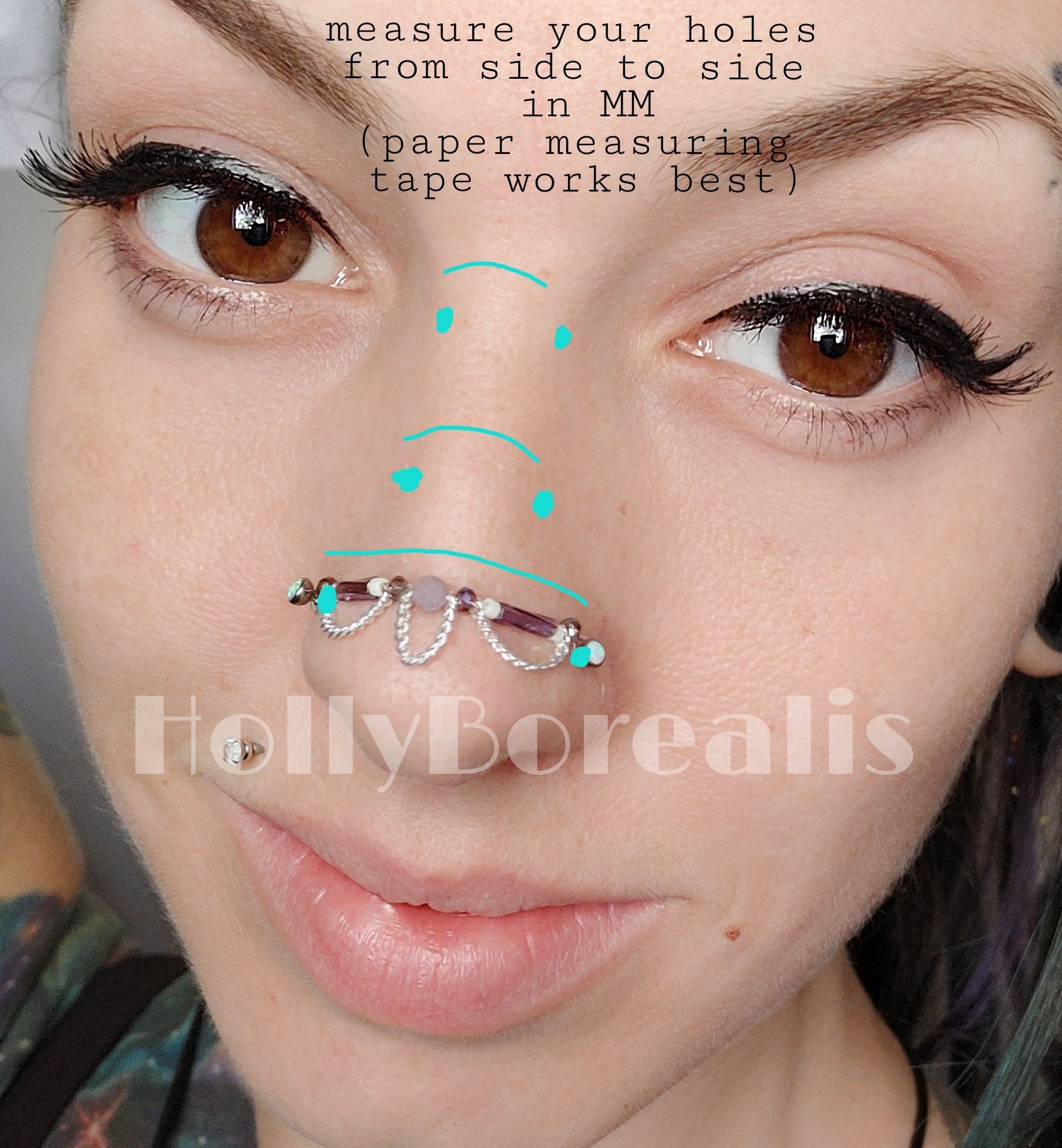 Venom Nose Chain - Etsy