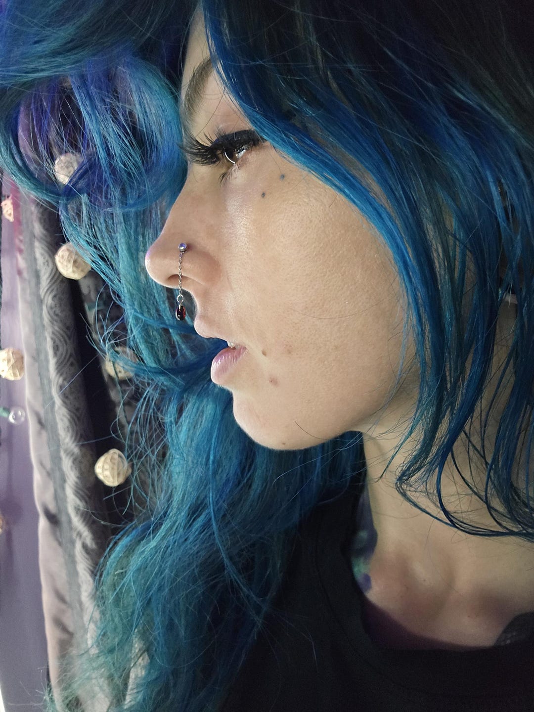 NOSE BLEED SECTION Nose/septum Chain - Etsy