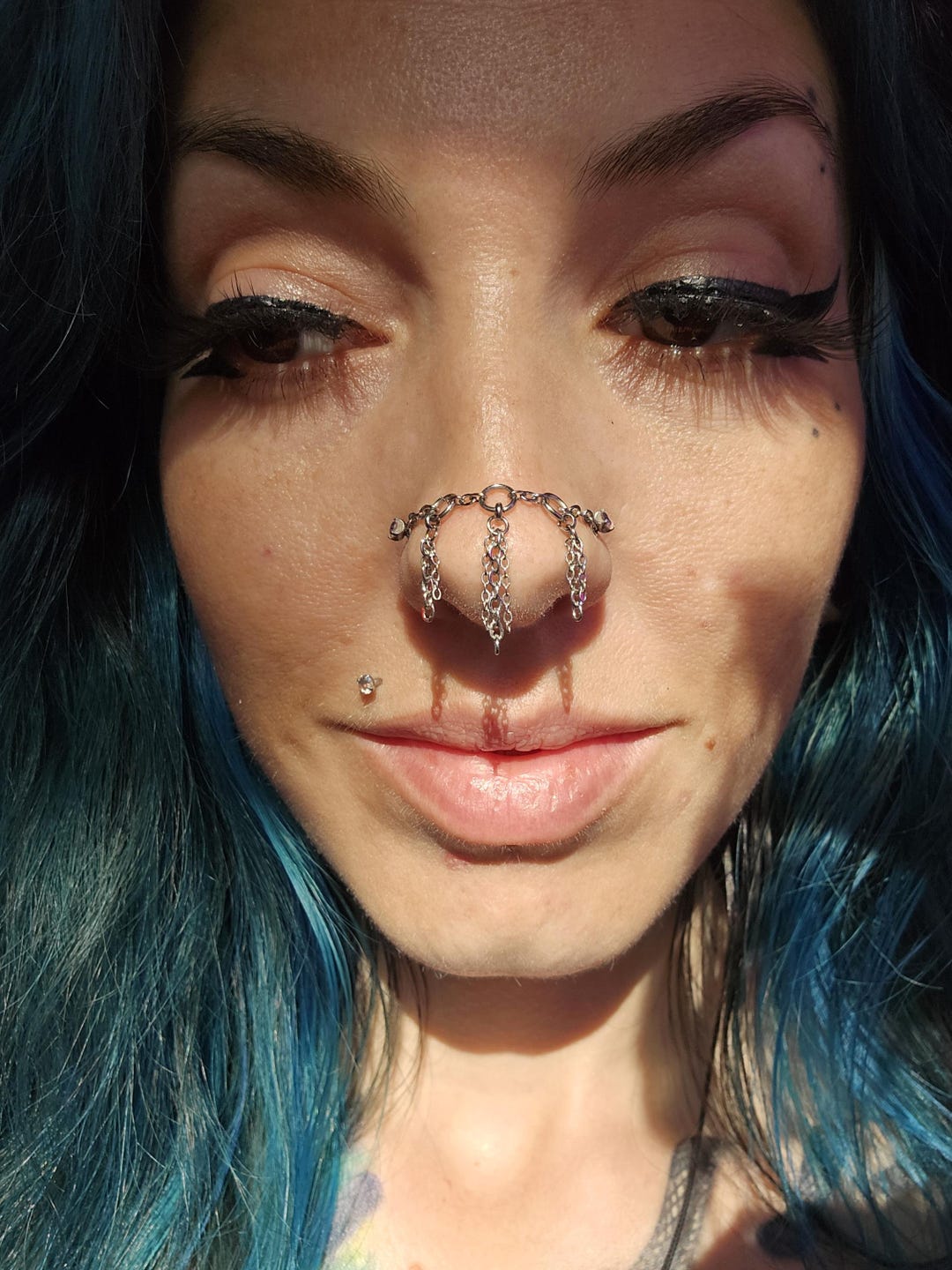 ACE of SWORDS Nose Chain - Etsy
