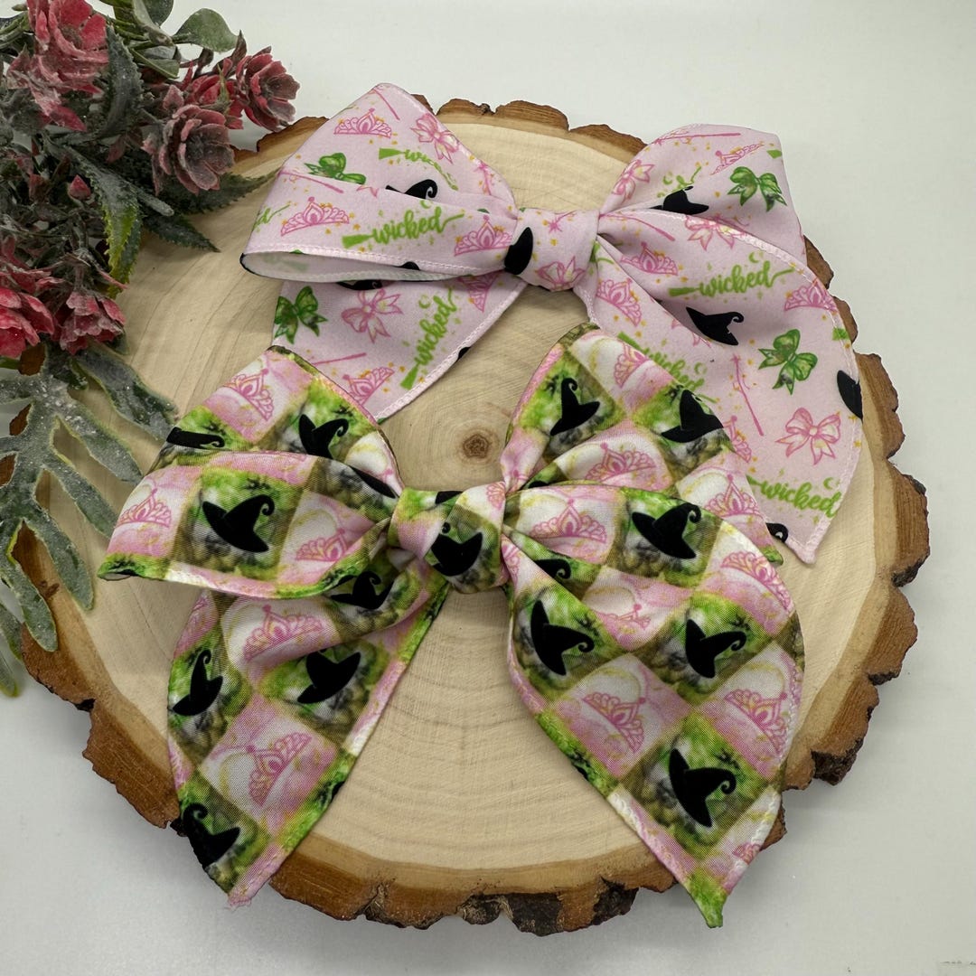 Hats & Crowns and Which Witch Pinwheel Hair Bow - Etsy