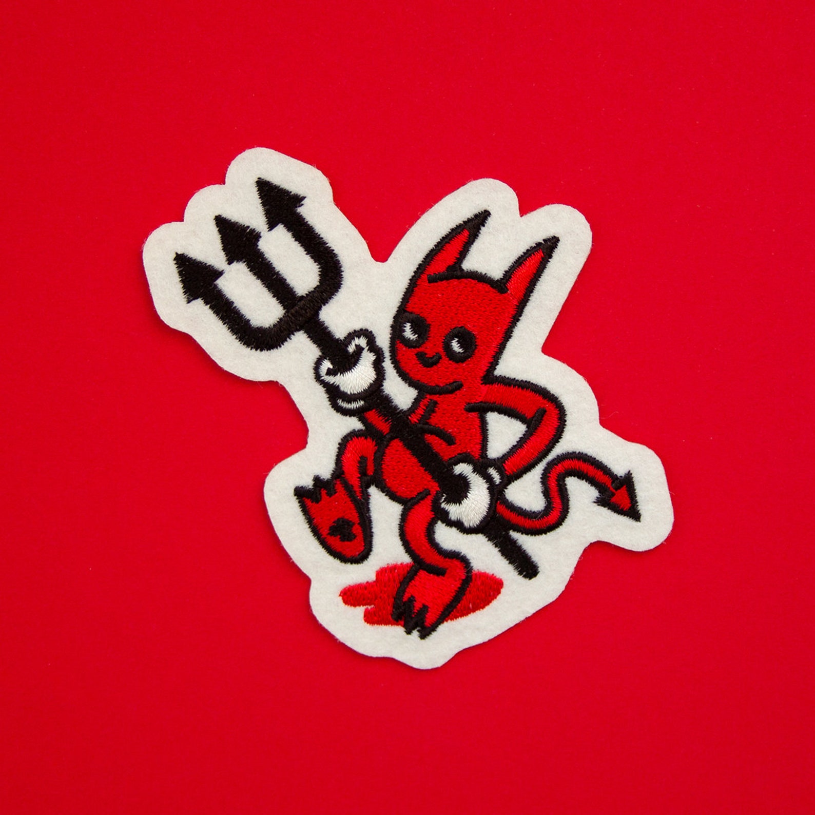 Li'l Hellraiser Devil Felt Patch - Etsy