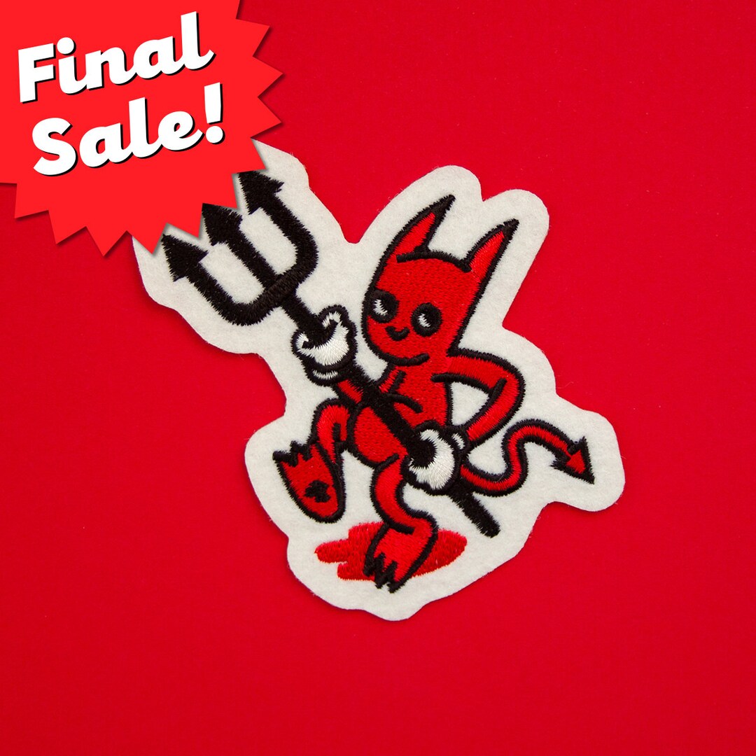 Li'l Hellraiser Devil Felt Patch - Etsy