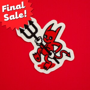 Li'l Hellraiser Devil Felt Patch - Etsy