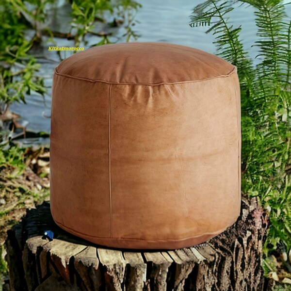 Round Ottoman - Etsy