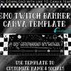 Grunge Twitch Streaming Bundle, Animated Stream Package, Twitch Banner ...