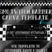 Emo Twitch Banner Canva Template, Personalized Twitch Stream and Social ...
