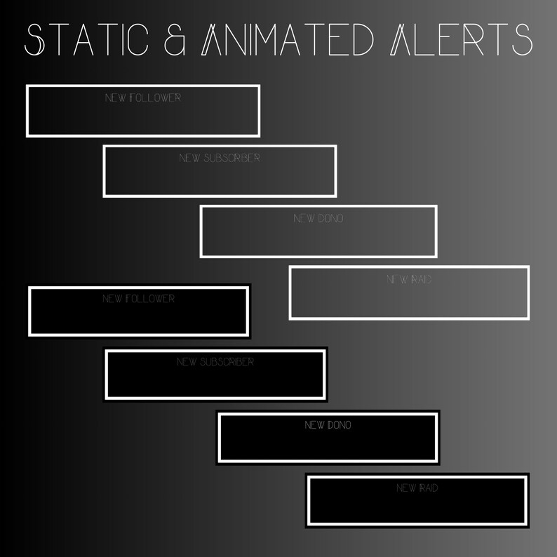 Simple Clean Vibe Animated Video Game Streaming Screens, Stream ...