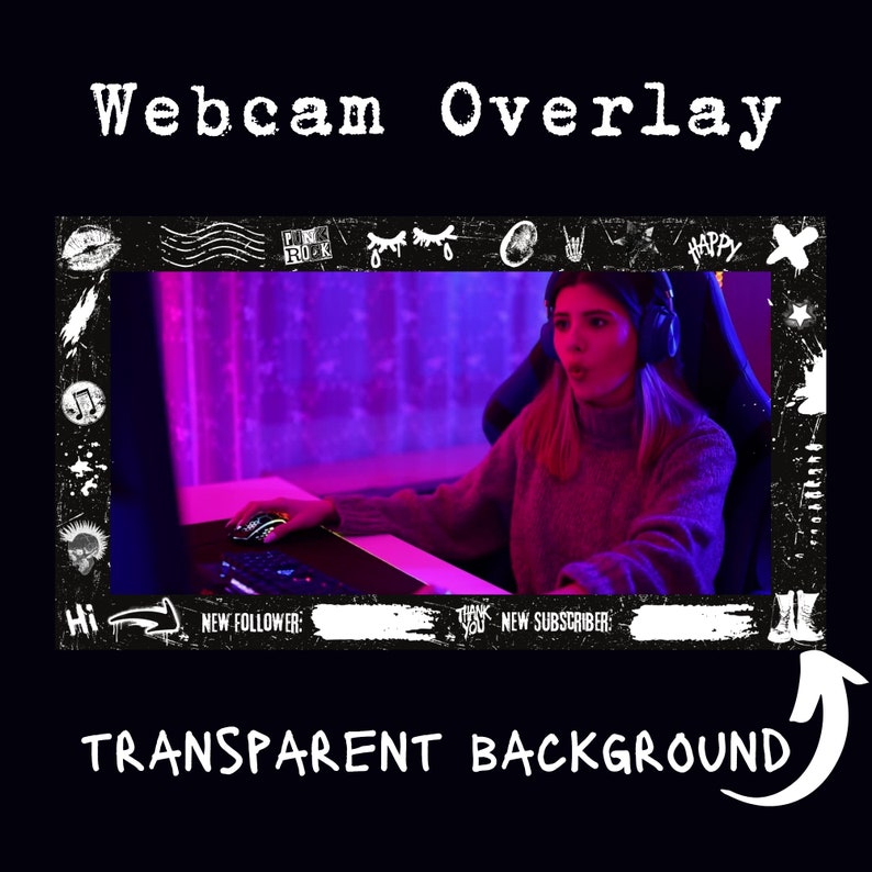 Grunge Twitch Streaming Bundle, Animated Stream Package, Twitch Banner ...