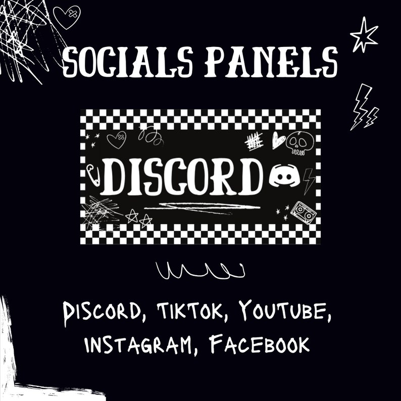 Emo Themed Twitch Panels, Video Game Streaming, Social Media and ...