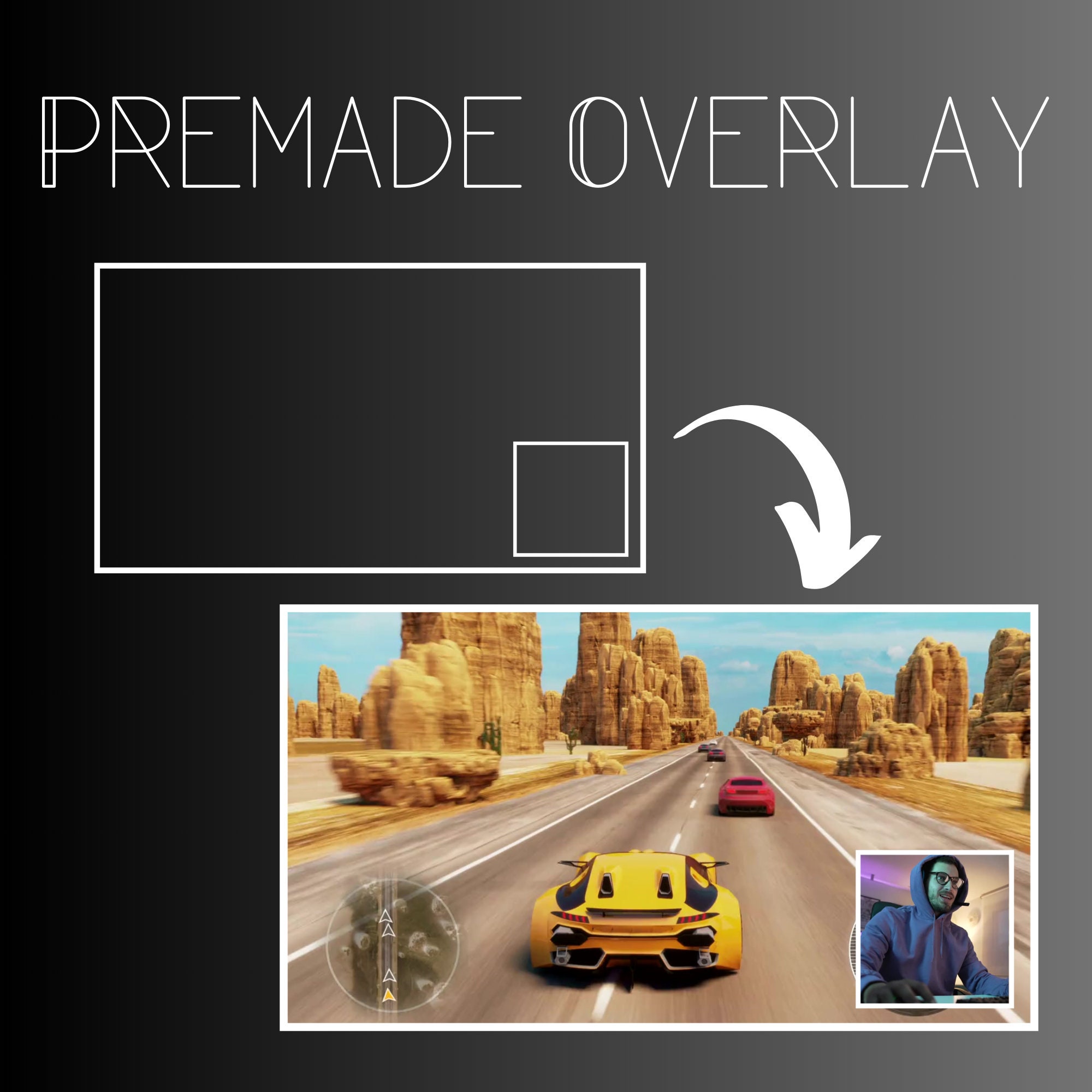 Simple Clean Vibe Animated Video Game Streaming Screens, Stream ...