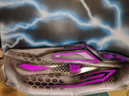 RC Car Paint Hex Pattern Paint Stencil - Etsy