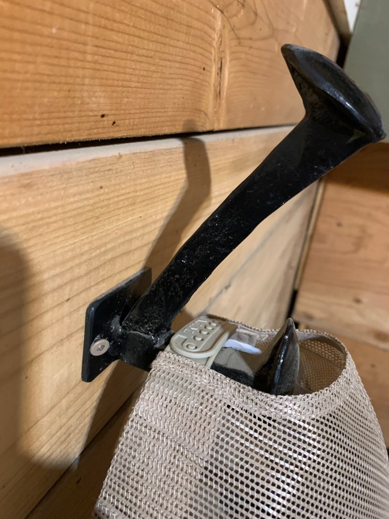Coat Hook, Railroad Spike - Etsy
