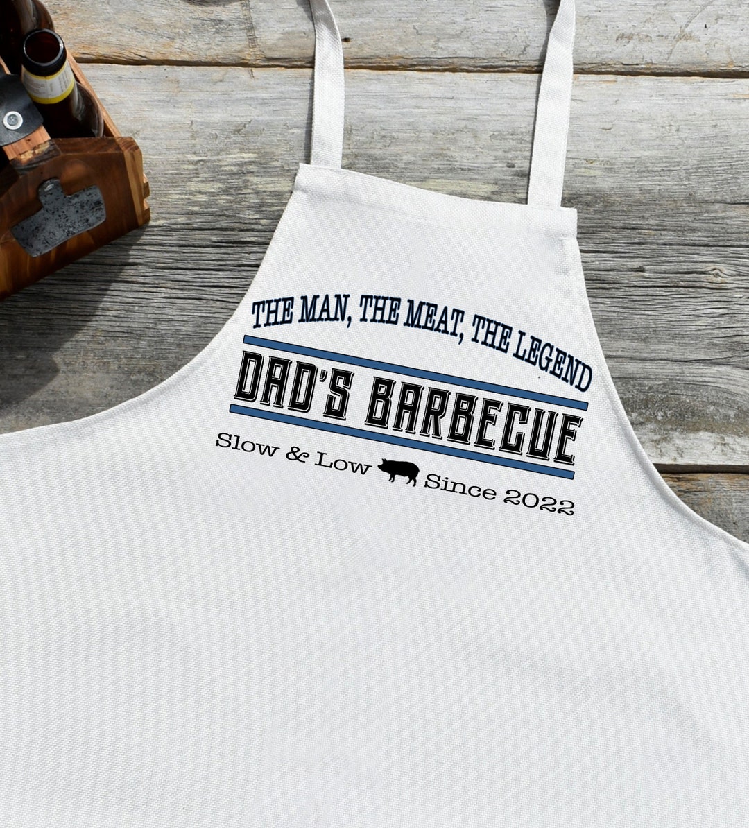 Fathers Day Gift, Personalized Apron, BBQ Apron, Gift for Dad, Gift for ...