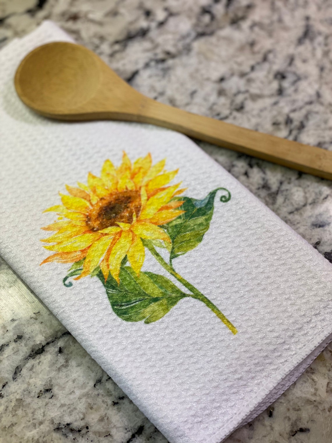 Quality Tea Towel House Warming Gift Kitchen Rose Tea Towel | Etsy