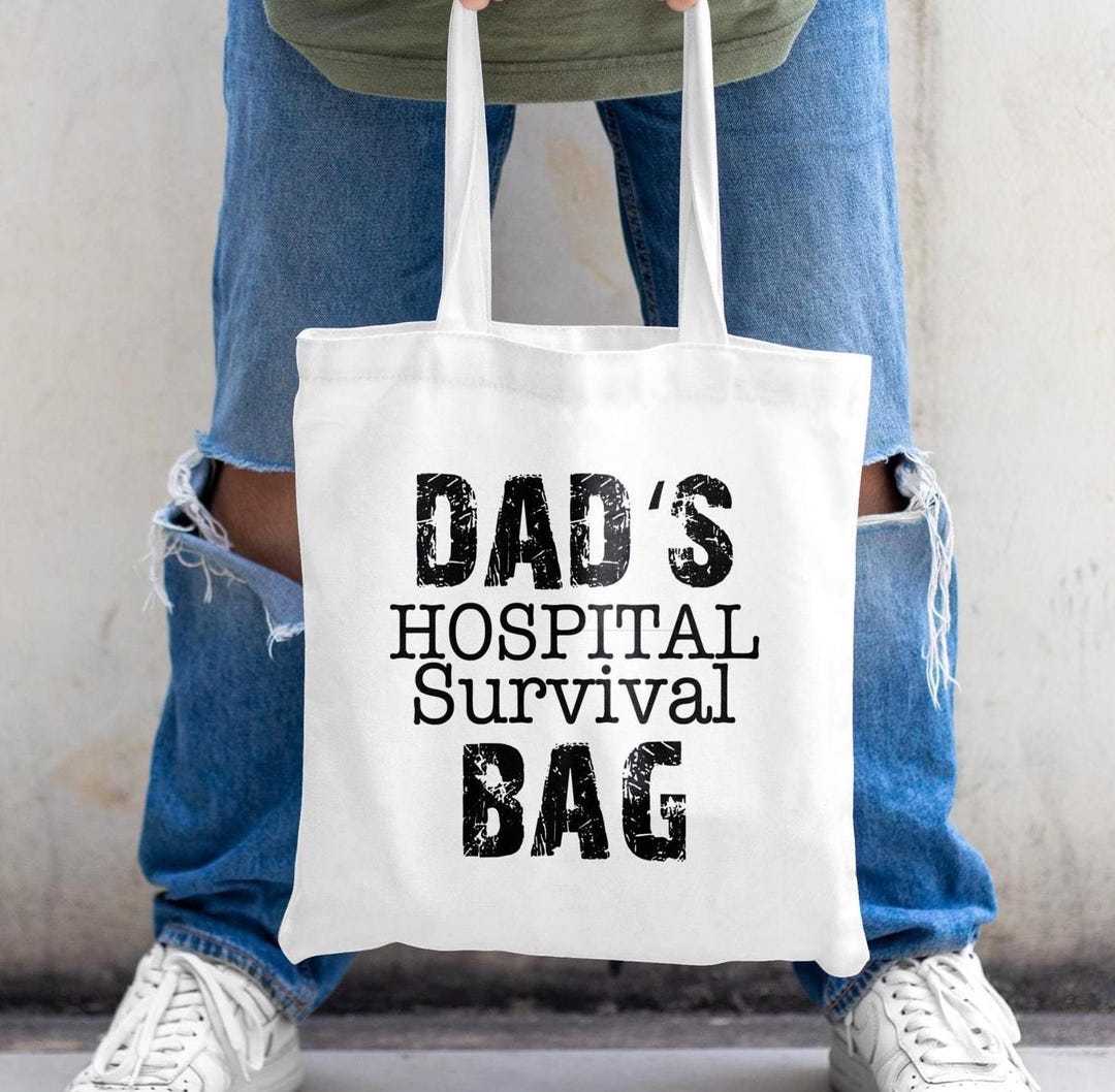 Dad Bag, Hospital Bag for Dad, Dad to Be Gift, Expecting Dad Gift ...