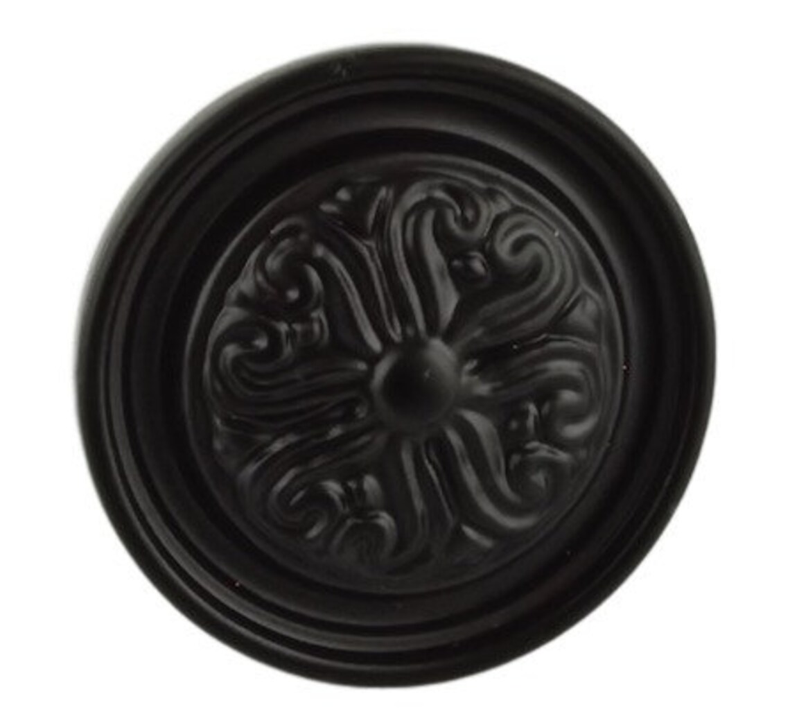 Baroque Scroll Work Cabinet Knob Oil Rubbed Bronze 30mm - Etsy