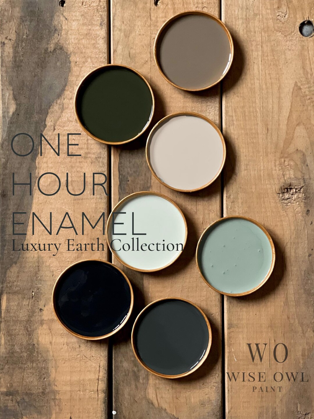 New ! the Wilderness Collection I Wise Owl Paint I One Hour Enamel - Etsy