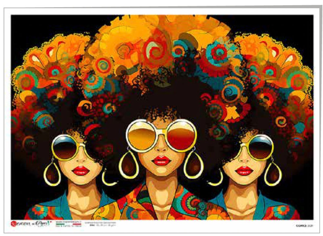 New ! Groovy Ladies I Paper Designs I Rice Paper Decoupage I DIY I ...