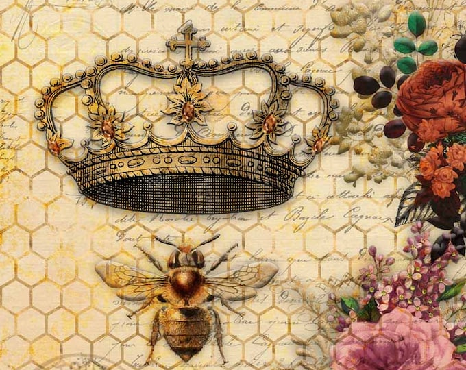 Rice Paper Decoupage BEE HEIRLOOMS Decoupage Furniture Decoupage Paper ...