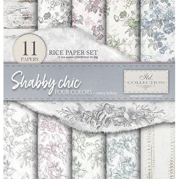 Shabby Chic Rice Paper - Etsy