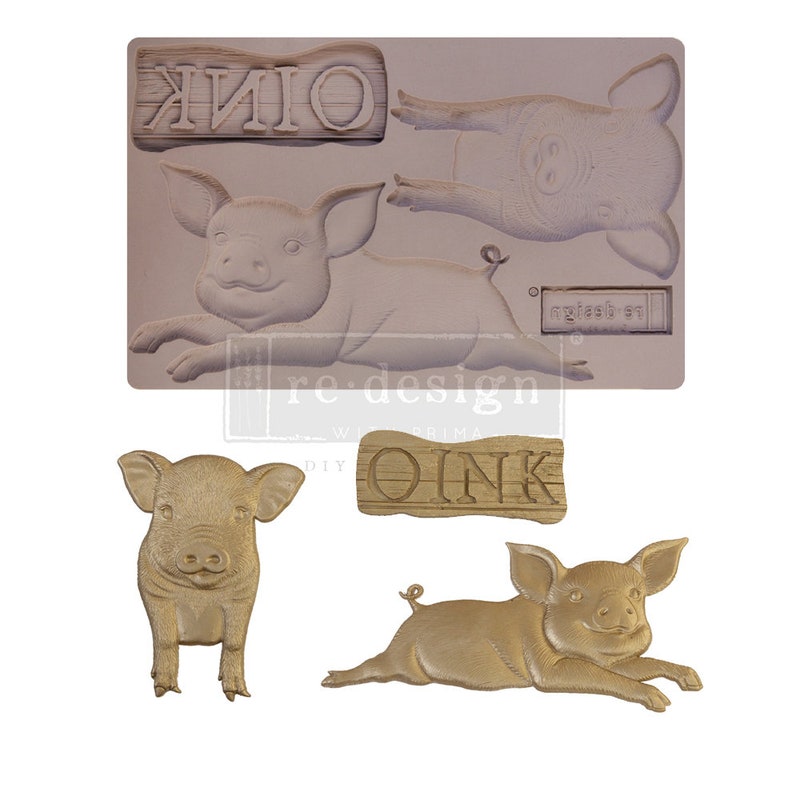 Pig Silicone Mold - Etsy