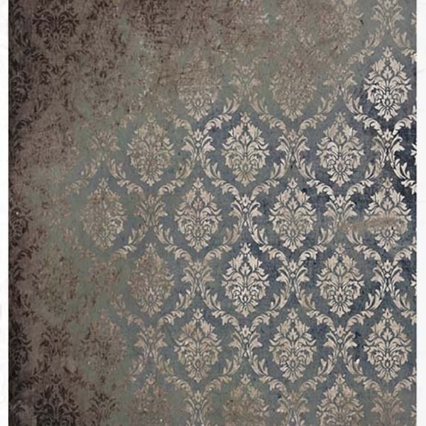 Flocked Wallpaper - Etsy