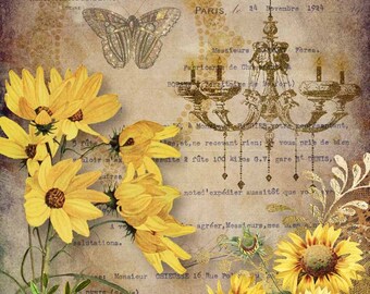 Bee Jewels Rice Paper Size A4 Decoupage for Furniture Mixed | Etsy