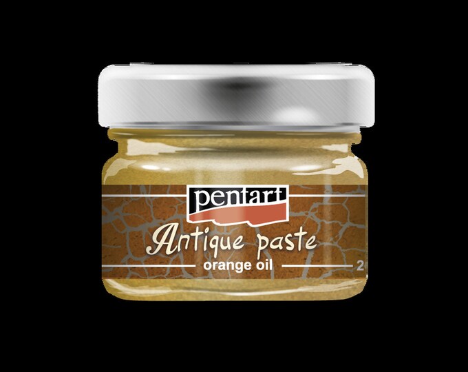 Pentart Antique Paste I Gold I for Decoupage I Mixed Media I Furniture ...