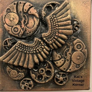 Cogs and Wings Decor Mould - Redesign With Prima - Shaping Mould ...