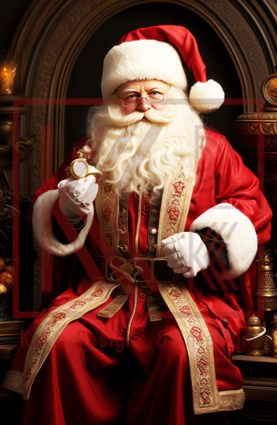 New! I Santa I Rice Paper Decoupage I Size A4 I DIY Projects I ...