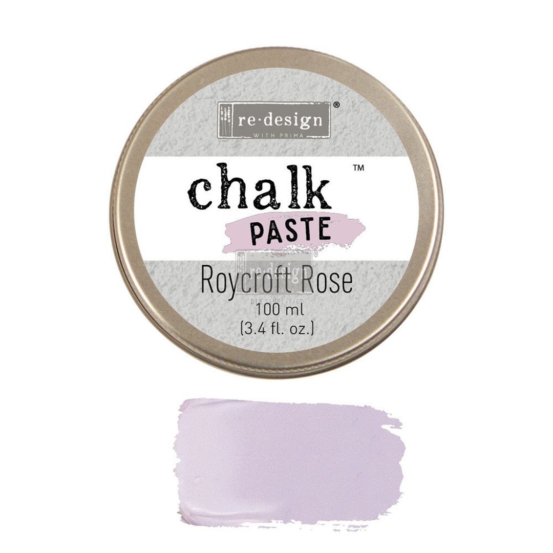 Roycroft Rose - Chalk Paste- Redesign With Prima - Etsy