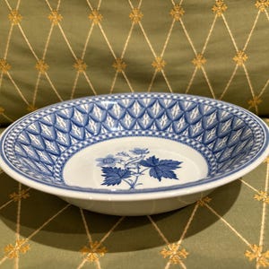 Vintage Copeland Spode Blue Geranium Bowl, Four Available - Etsy