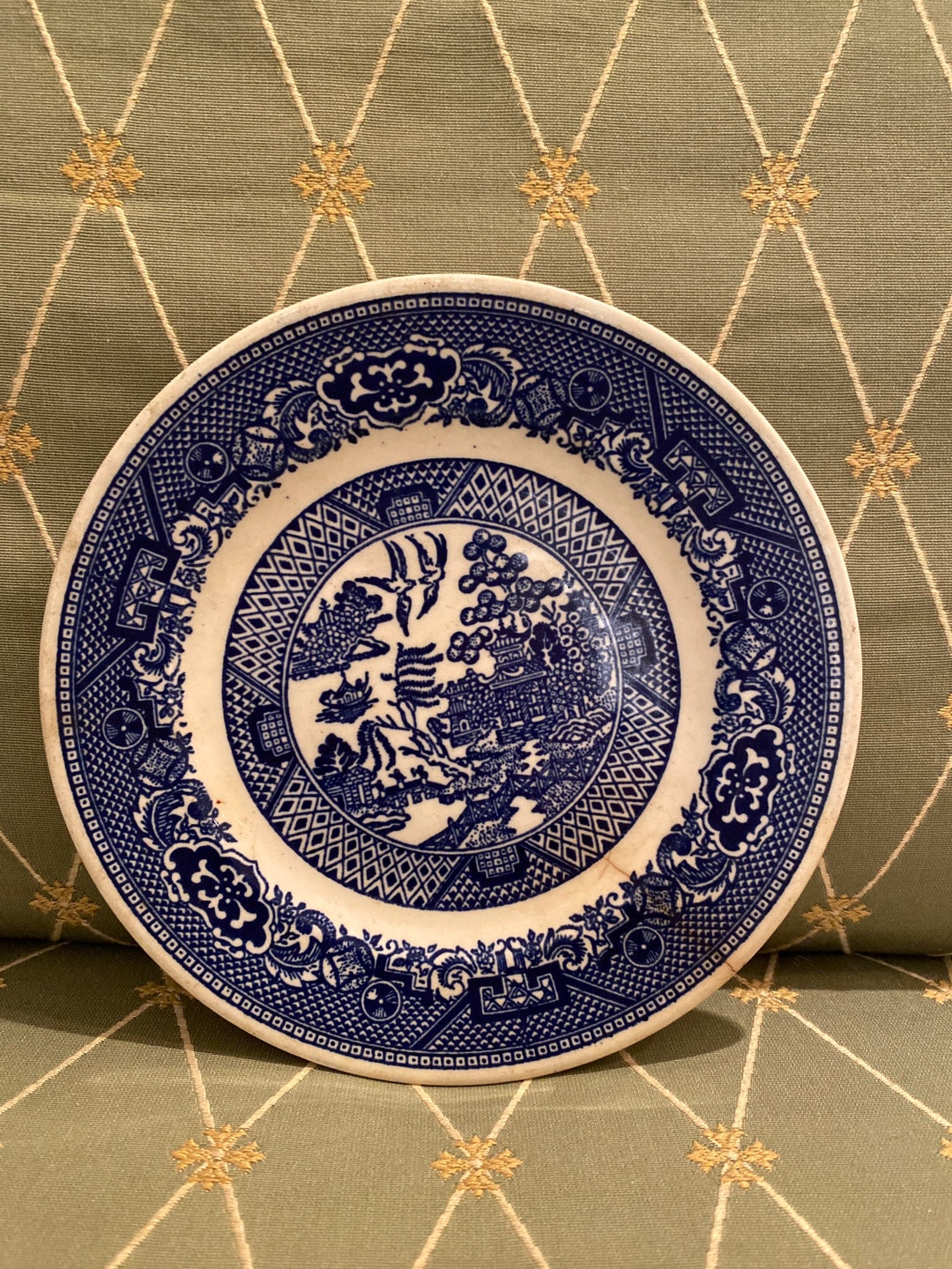 Blue Willow Willow Ware 6.25 Inch Plate - Etsy