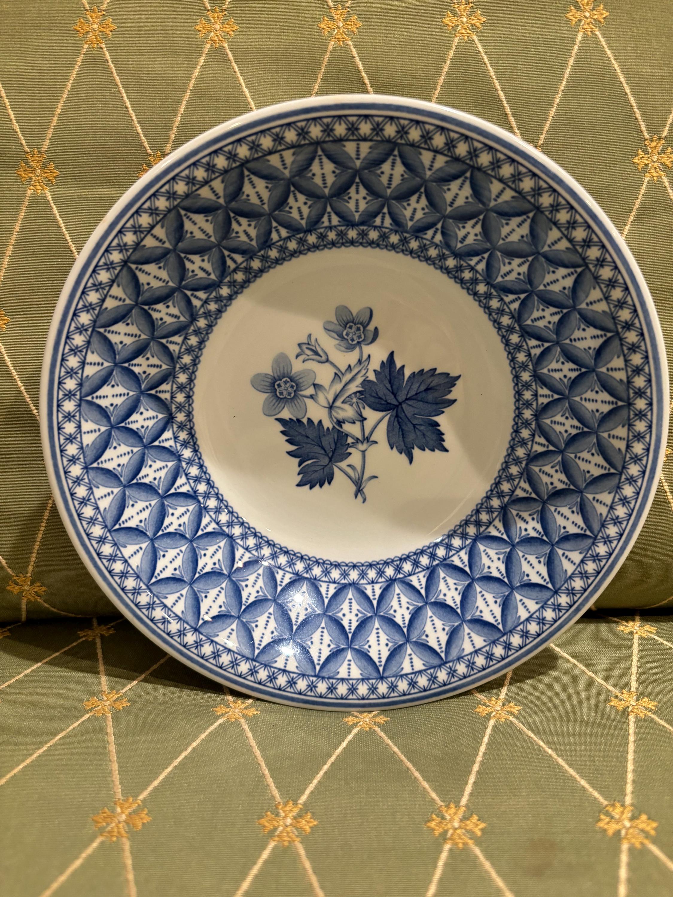 Vintage Copeland Spode Blue Geranium Bowl, Four Available - Etsy