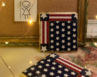 American Flag Tile - Etsy