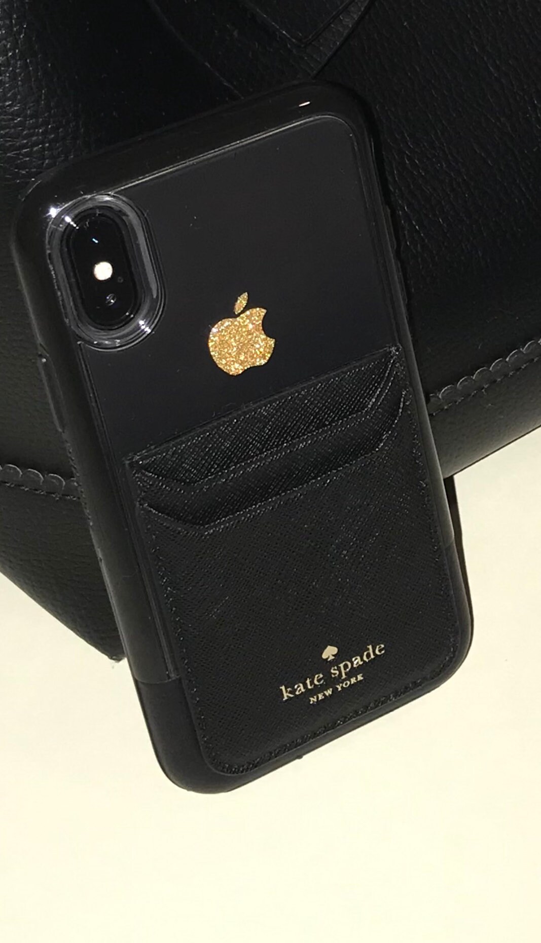 Custom Color and Glitter Sparkle Apple Logo Decal Sticker for - Etsy UK