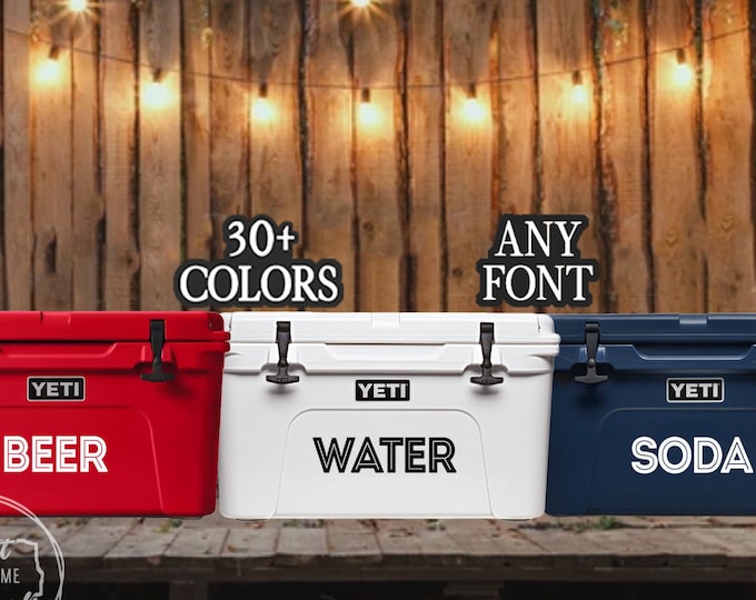 Custom Cooler Labels Beer Label Water Decal Soda Sticker Jello Shot ...