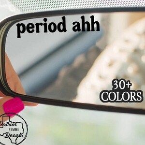 Period Ahh Sticker Ah Ahhh Uh Uhh Uhhh Brit Britt Barbie Tiktok Car Tik ...