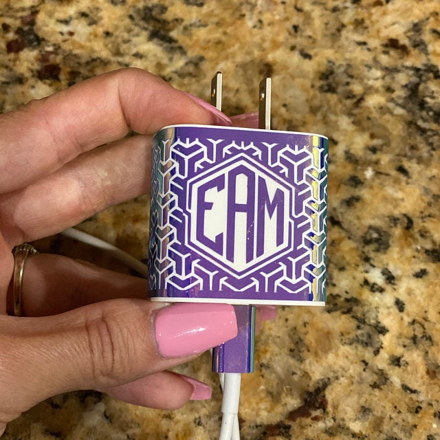 Custom Iphone Charger Decal USB-C Label Skin Wrap Ipad Pro Air - Etsy