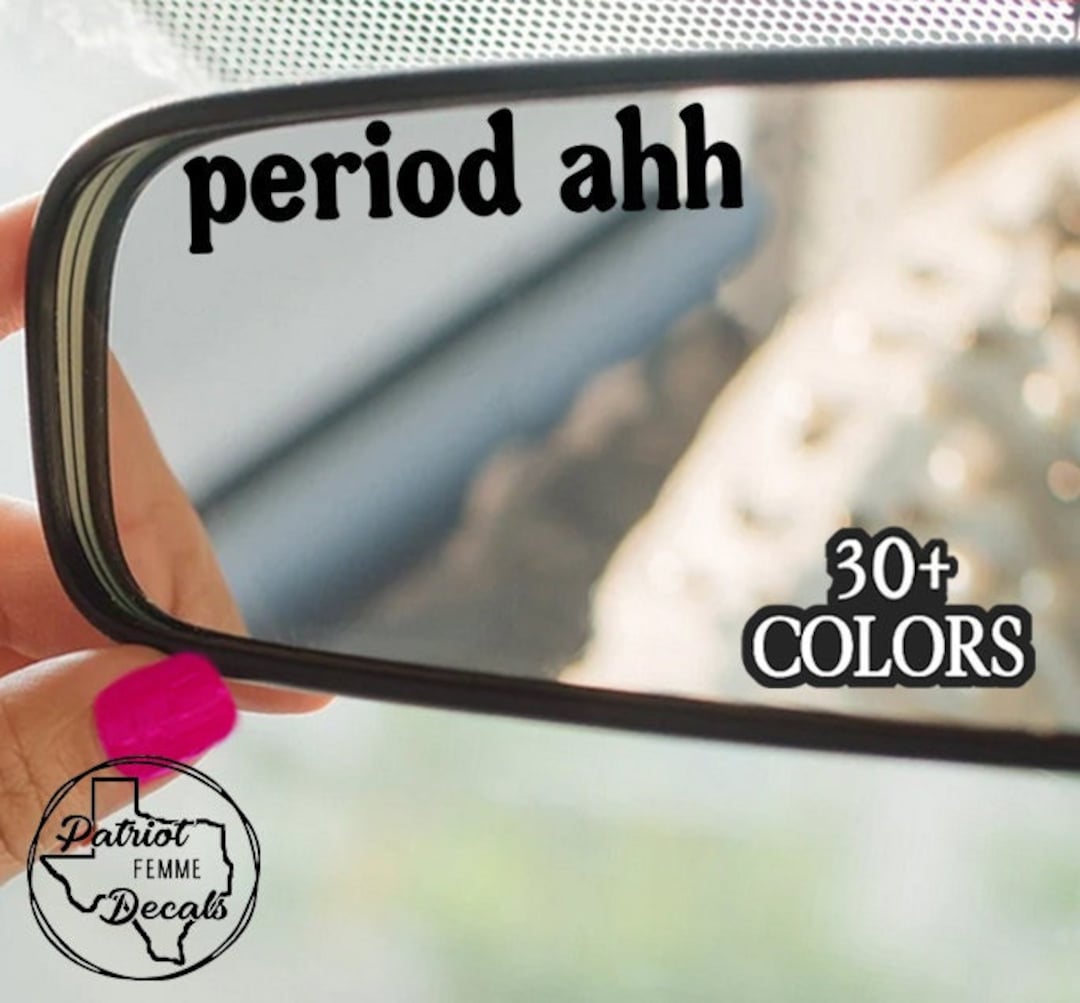 Period Ahh Sticker Ah Ahhh Uh Uhh Uhhh Brit Britt Barbie Tiktok Car Tik ...