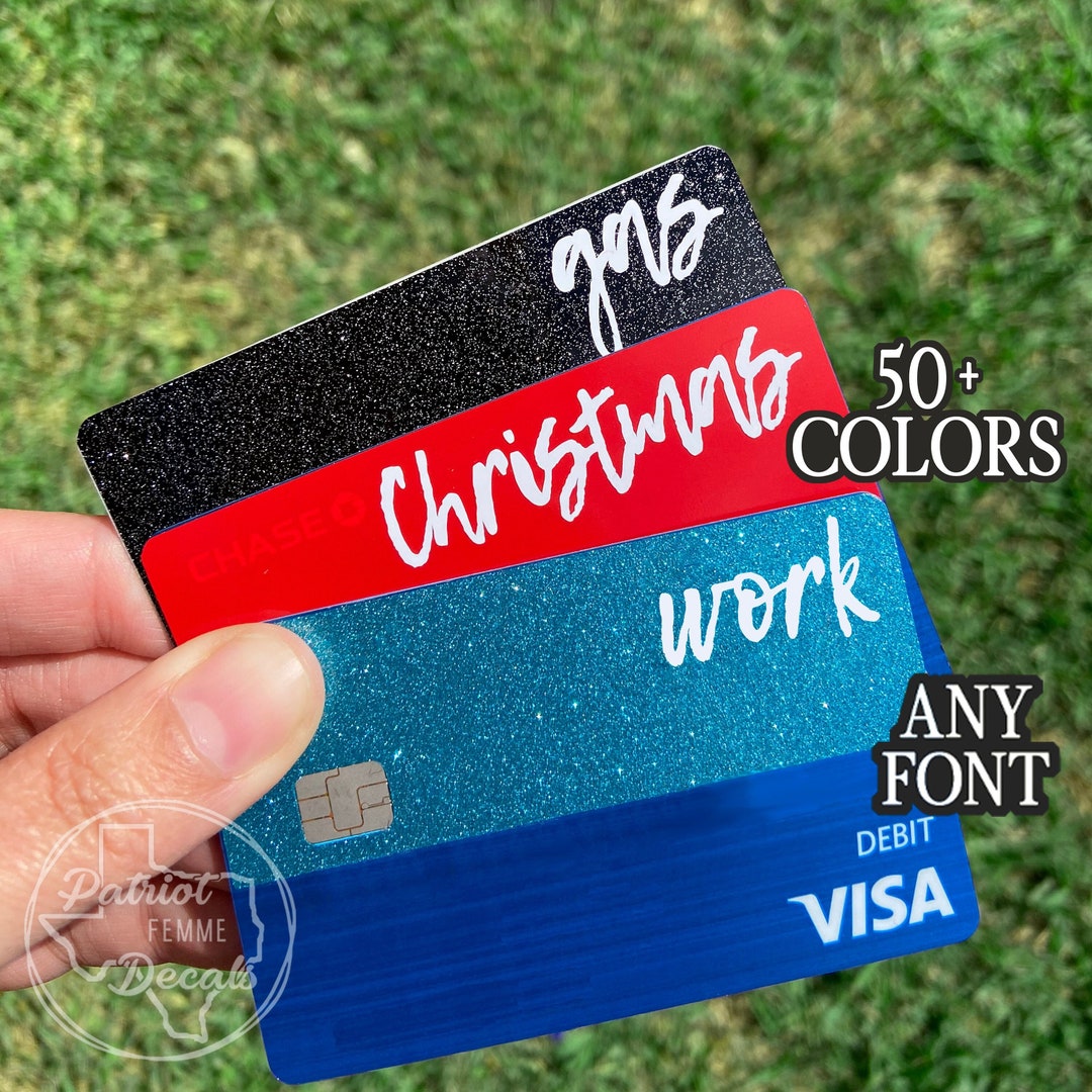 Custom Debit Card Skin Wrap Wraps Skins Decal Credit Decals Budget ...