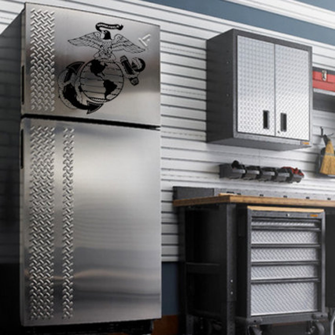 USMC Insignia Decal Logo EGA Decals Eagle Globe Anchor Window - Etsy