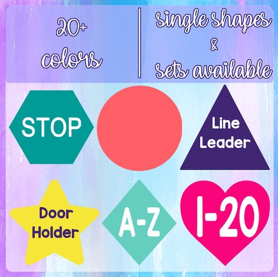 Line up Dots Floor Markers Door Holder Leader School Spots - Etsy