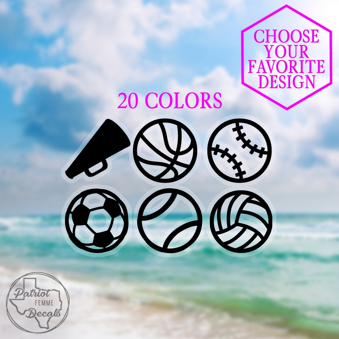 Sports Tanning Decals Custom Body Stencils Summer Custom Gift Idea ...