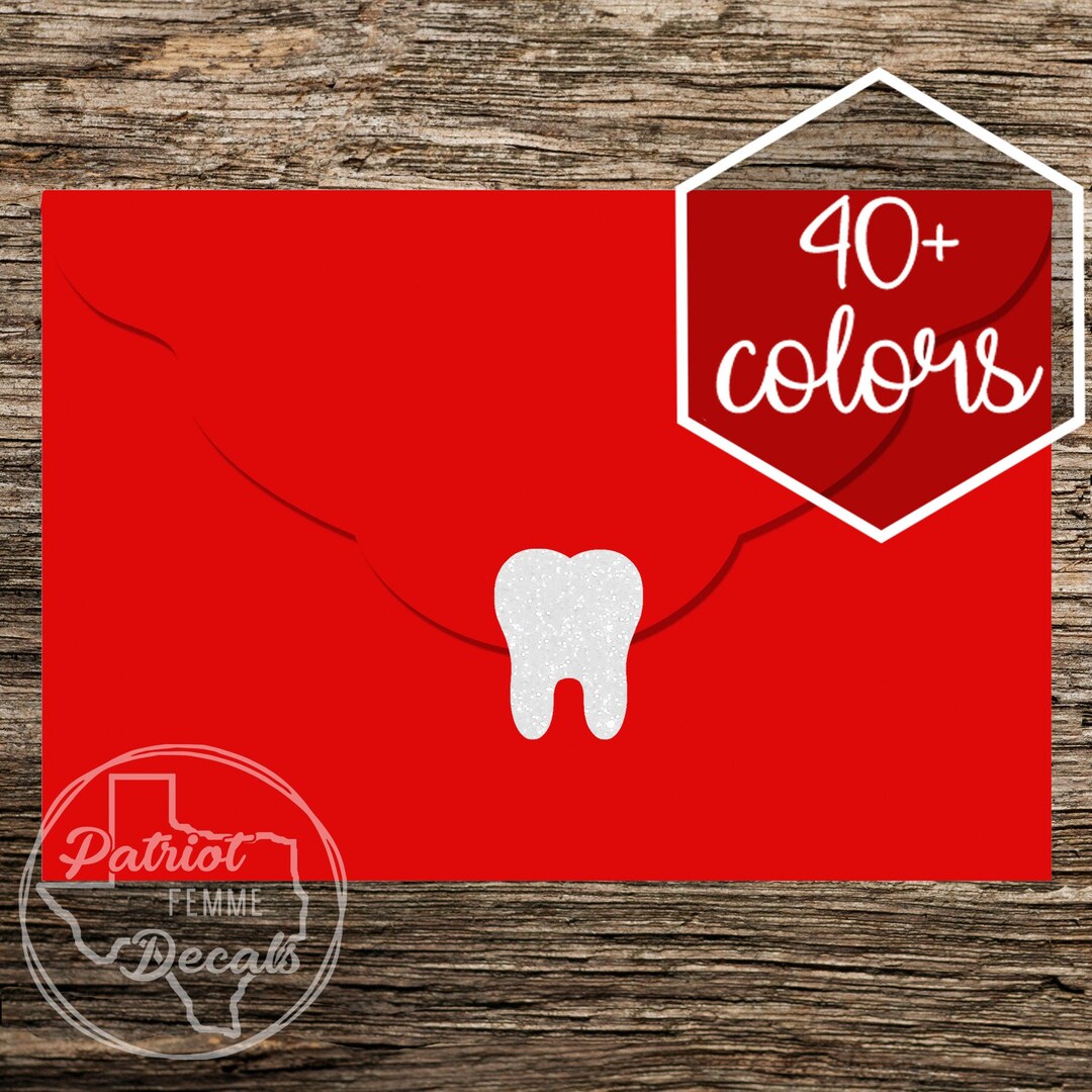 Tooth Stickers Decal Set Vinyl Letter Teeth Fairy Dental School Grad ...