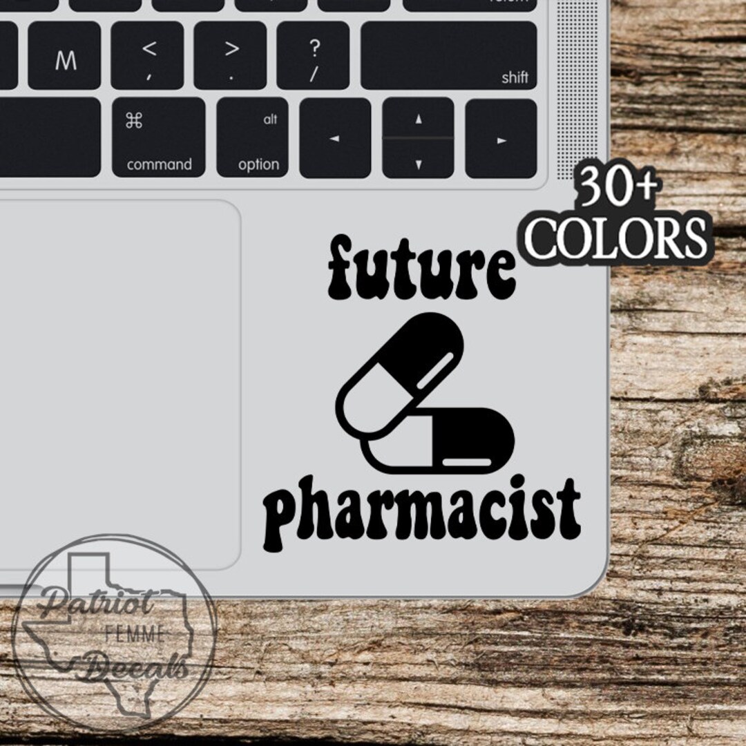 Future Pharmacist Decal Pharmacy Sticker Stickers Decals Gift Idea ...