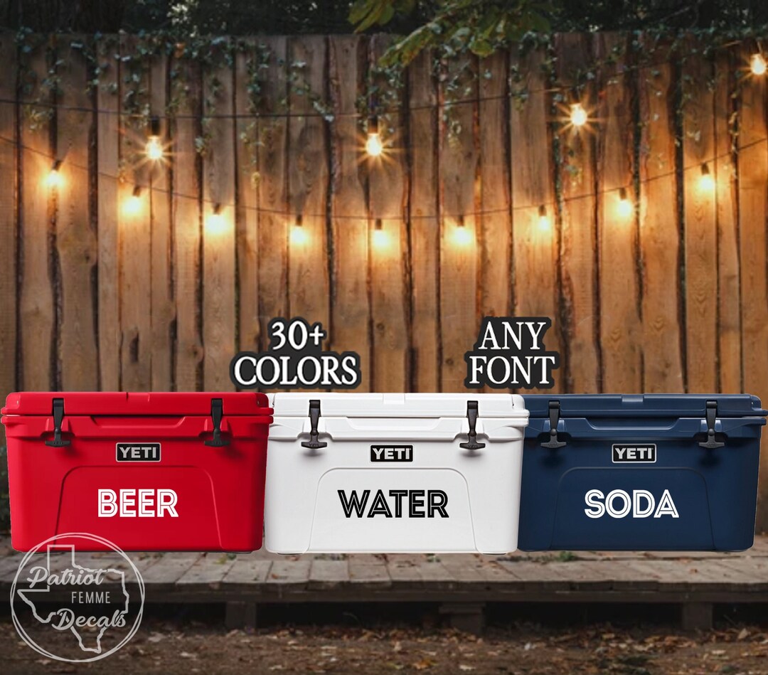 Custom Cooler Labels Beer Label Water Decal Soda Sticker Jello Shot ...