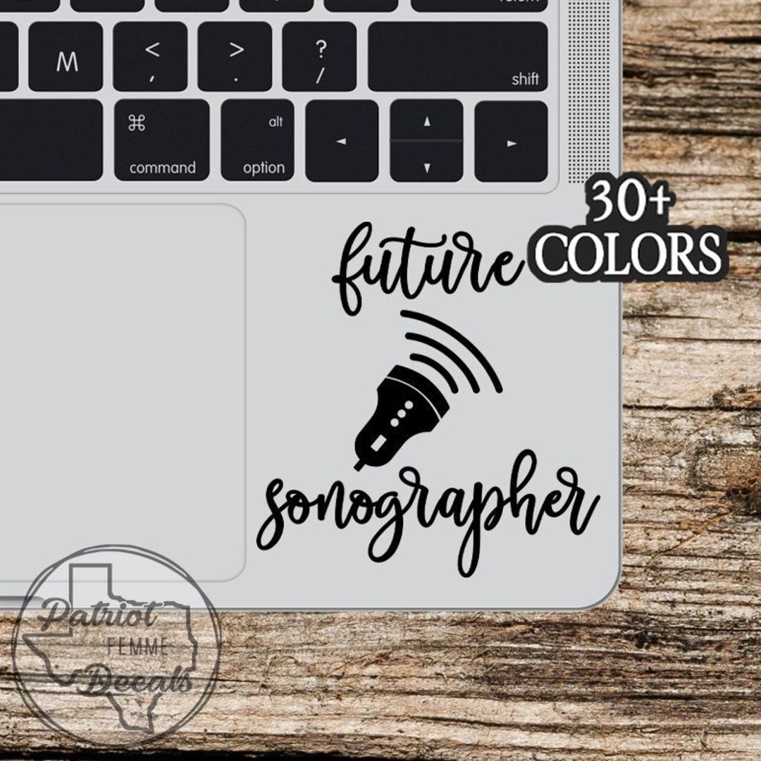 Future Sonographer Sticker Sonography Ultrasound Decal Ultra Sound ...